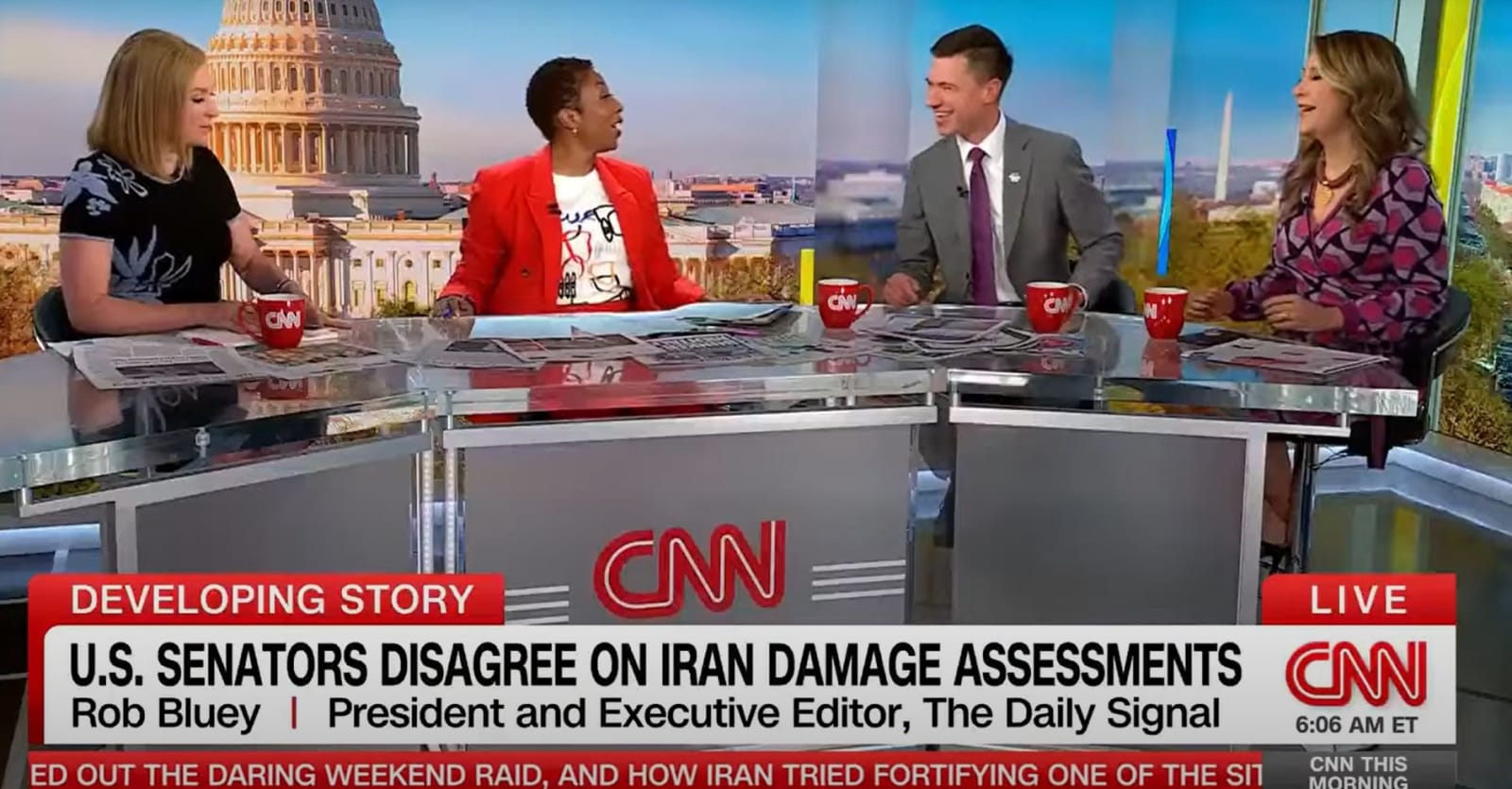 'You heard it here': CNN panel erupts in laughter over GOP analyst's ...
