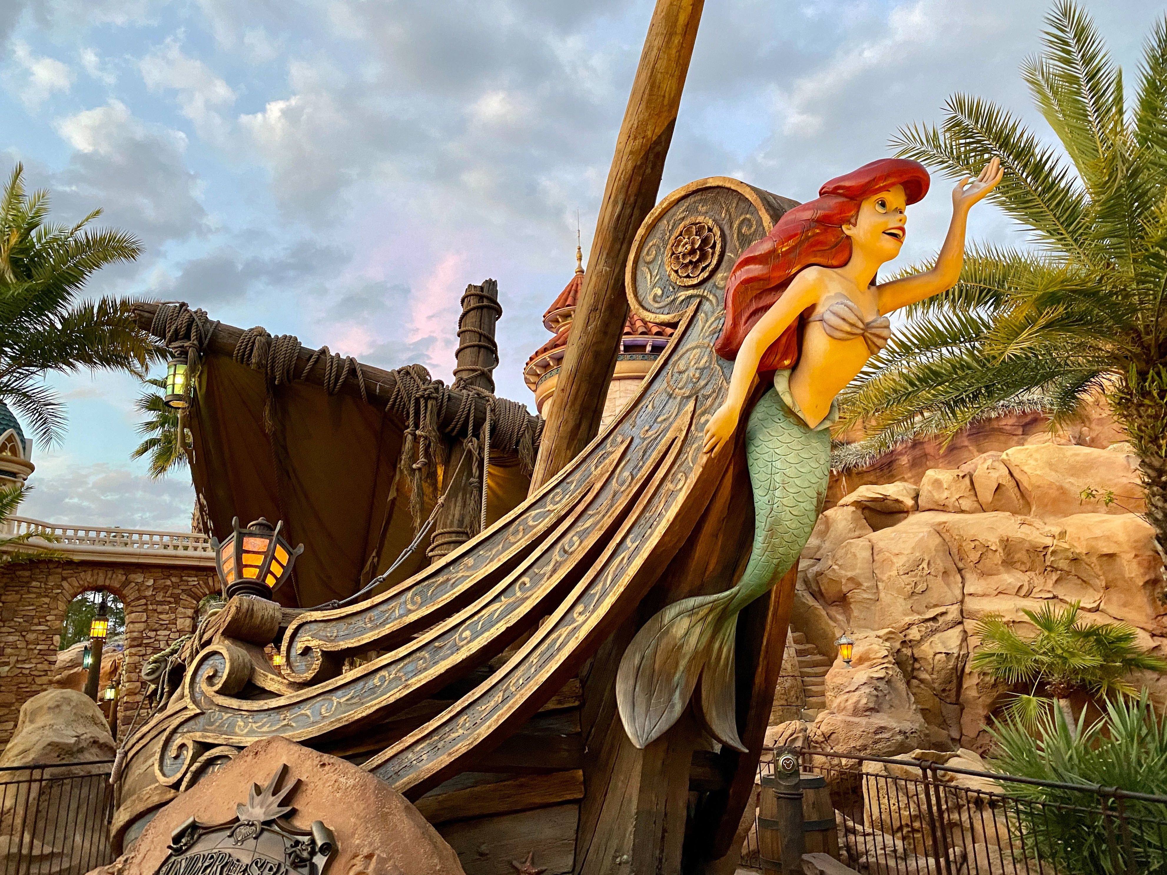 Magic Kingdom Little Mermaid Ride Closing for Brief Refurbishment