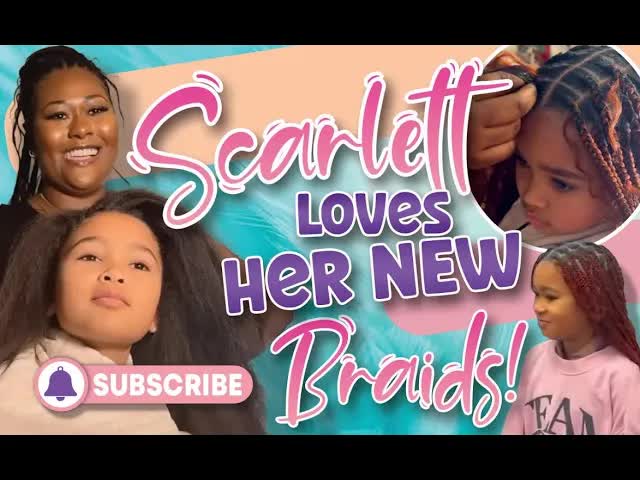 scarlett and tiania: beautiful braid styles! kids hair tutorial, feed ...