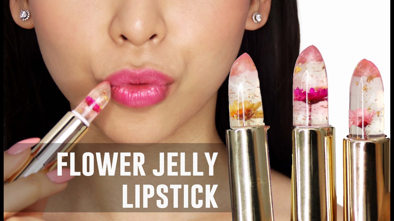 Tina Reviews the Trending Color-Changing Flower Lipstick
