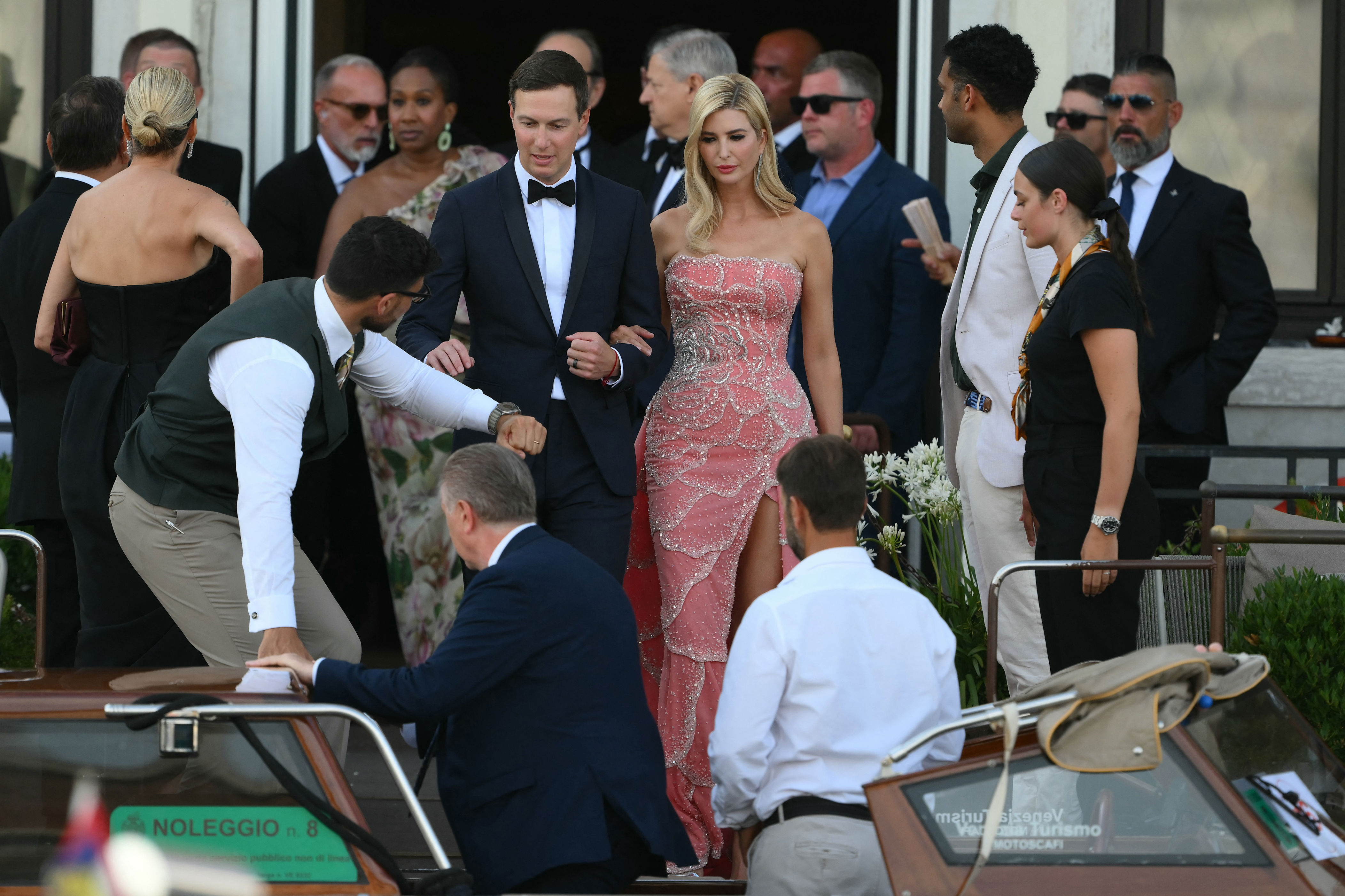 Ivanka Trump is pretty in pink at Lauren Sánchez and Jeff Bezos’ wedding