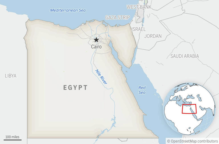 19 killed in a road collision in Egypt’s Nile Delta region