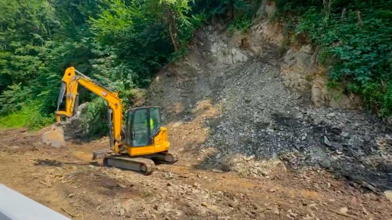 I-40 reopens between NC and Tennessee, 9 days after flooding, landslides