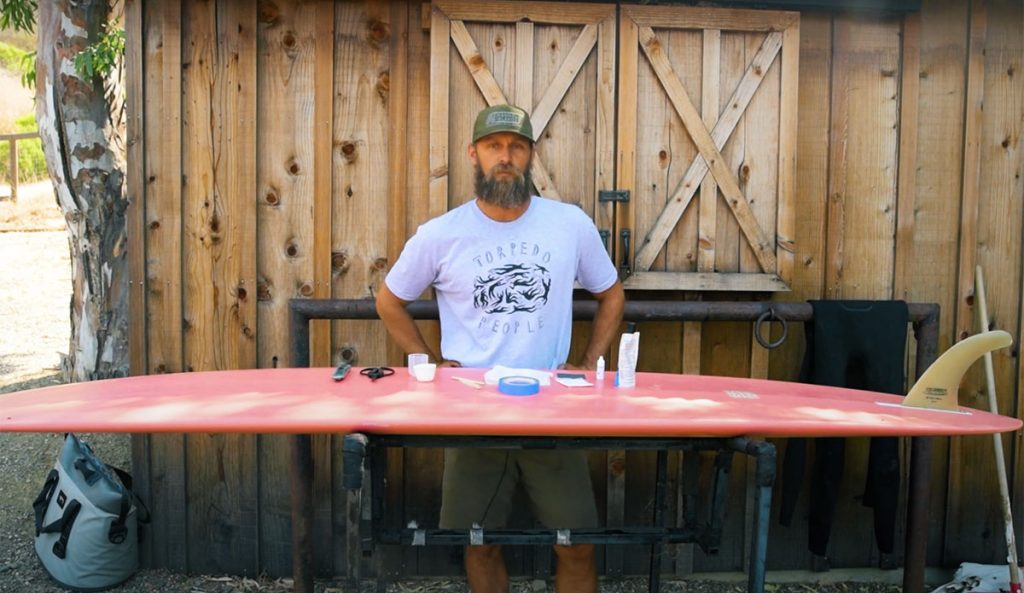 Keith Malloy Teaches You How to Do Surfboard Ding Repair the Right Way