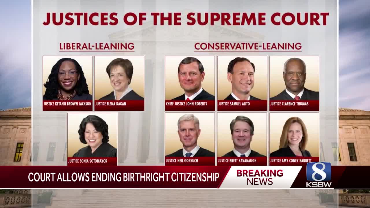 Supreme Court ruling allows Trump administration to enforce birthright ...