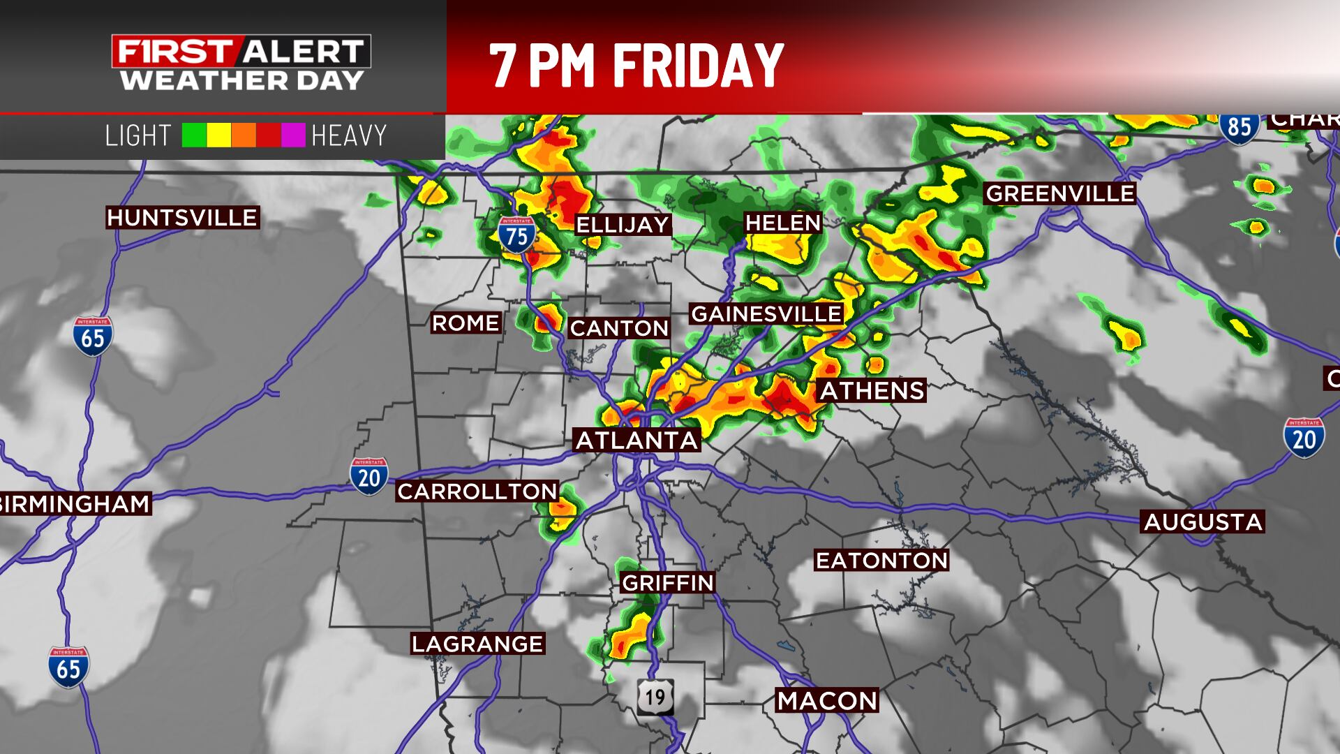 UPDATES: Severe storms, flooding seen in metro Atlanta
