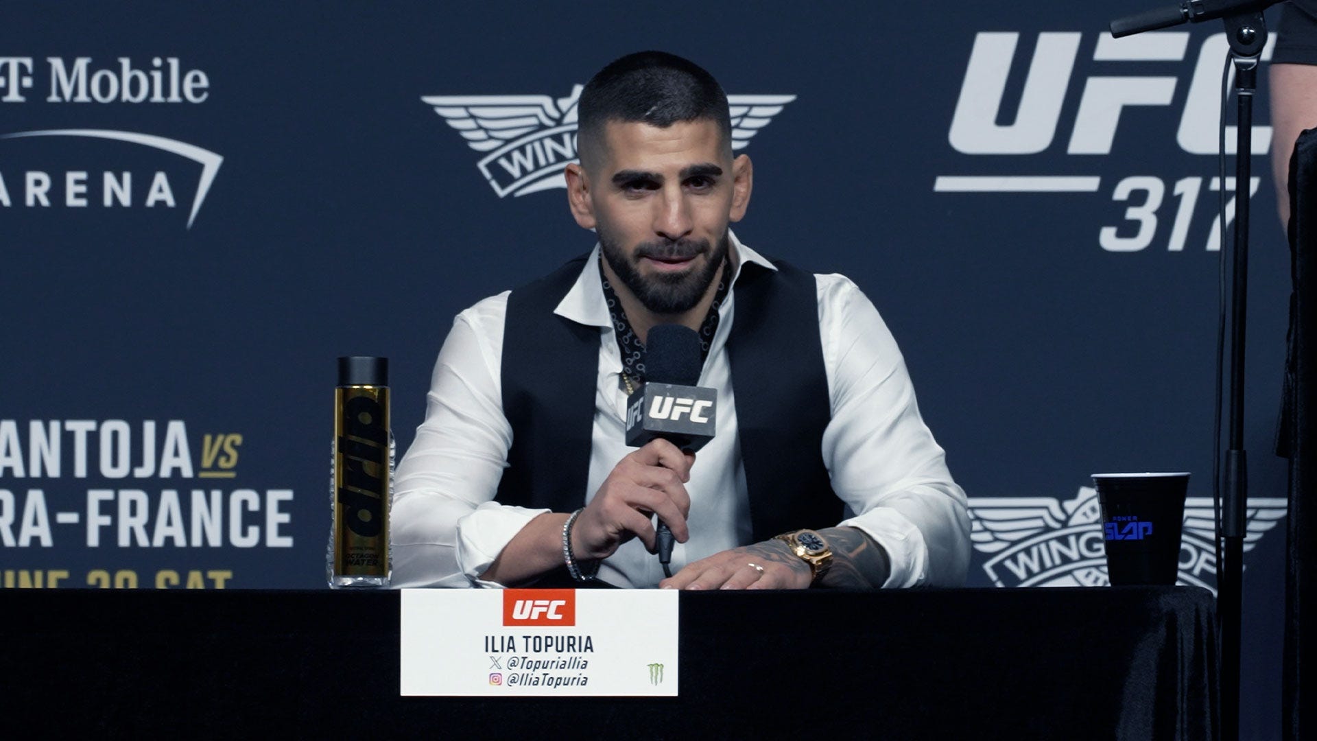 UFC Freedom 250 press conference with entire card set for Friday