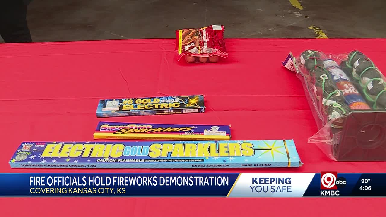 KCK fire officials offer fireworks safety reminders ahead of Fourth of ...