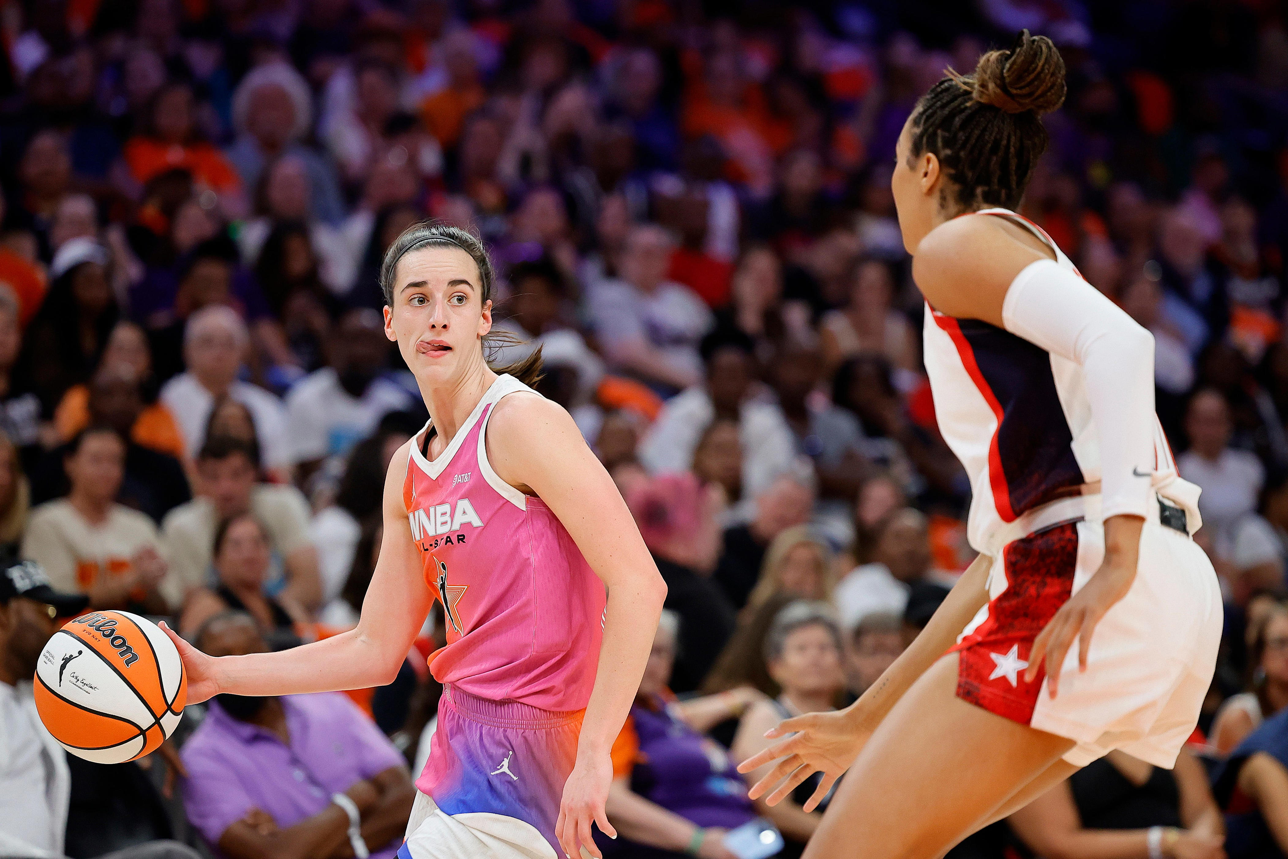 WNBA names All-Star Game captains: Caitlin Clark, Napheesa Collier to ...