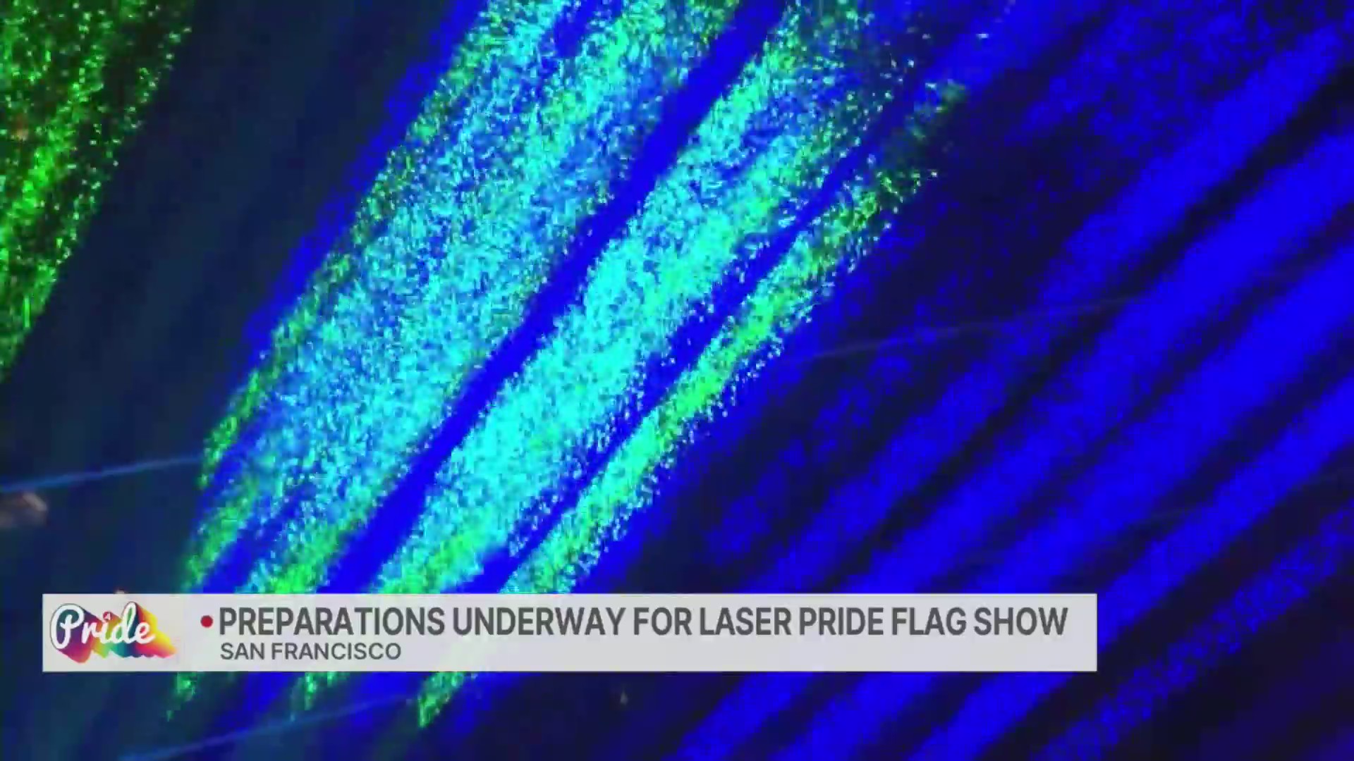 Rainbow lasers to beam down Market Street for SF Pride