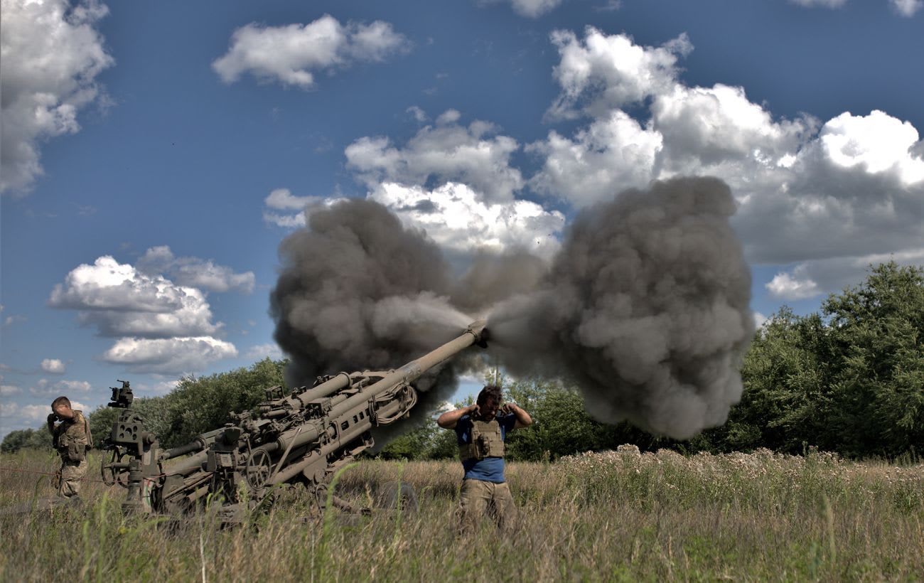 Ukrainian artillerymen target Russian guns in Zaporizhzhia direction: Video
