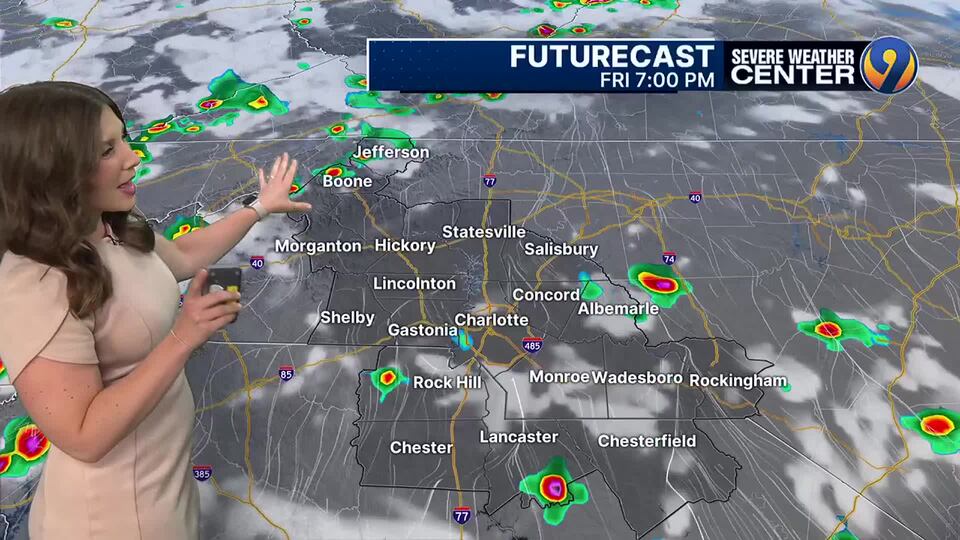 Friday's noon forecast with Meteorologist Danielle Miller