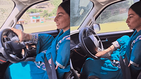 India's Star Paralympian Sheetal Devi Stuns Netizens By Driving Car ...