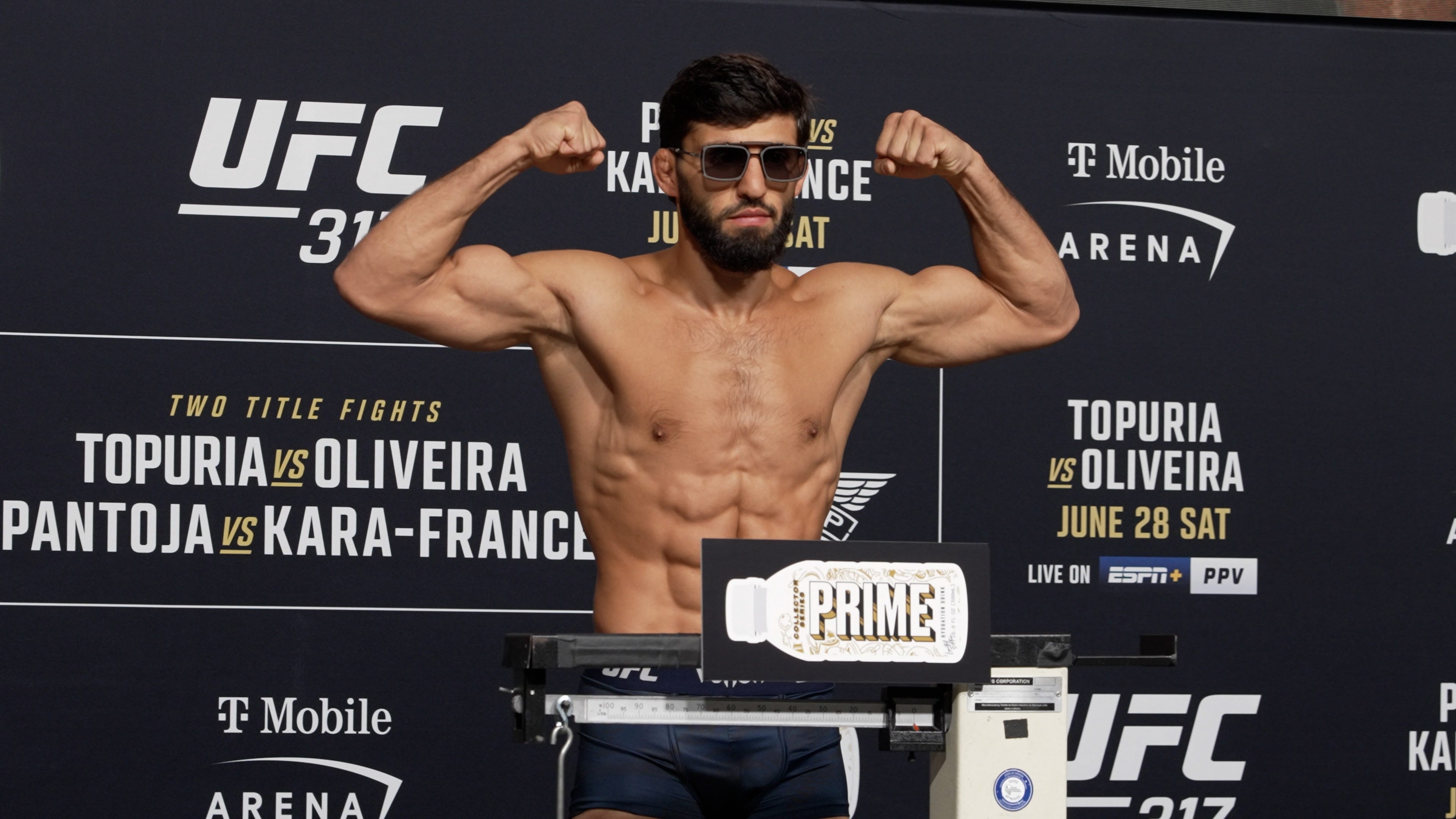 UFC Qatar weigh-in results