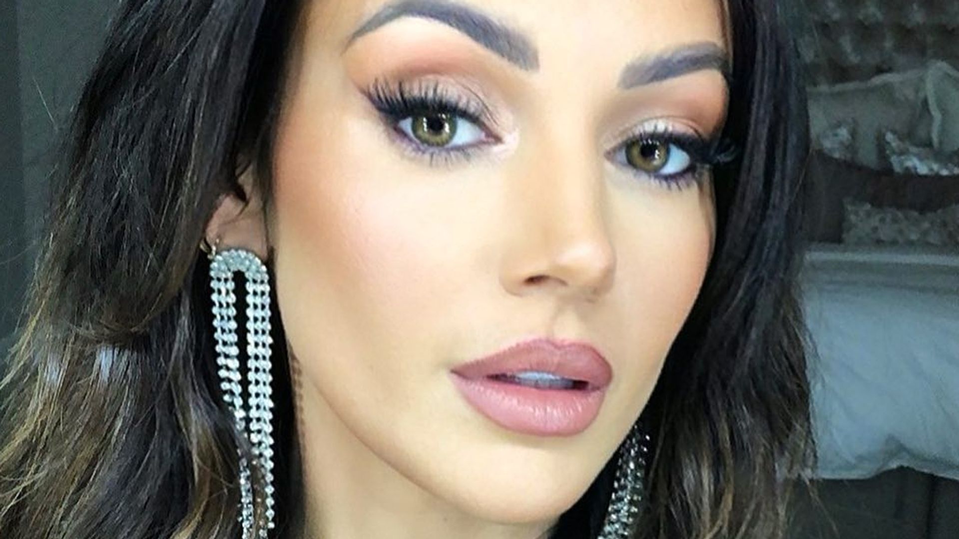 Michelle Keegan's baby Palma wears candy pink for 'pamper' session with ...