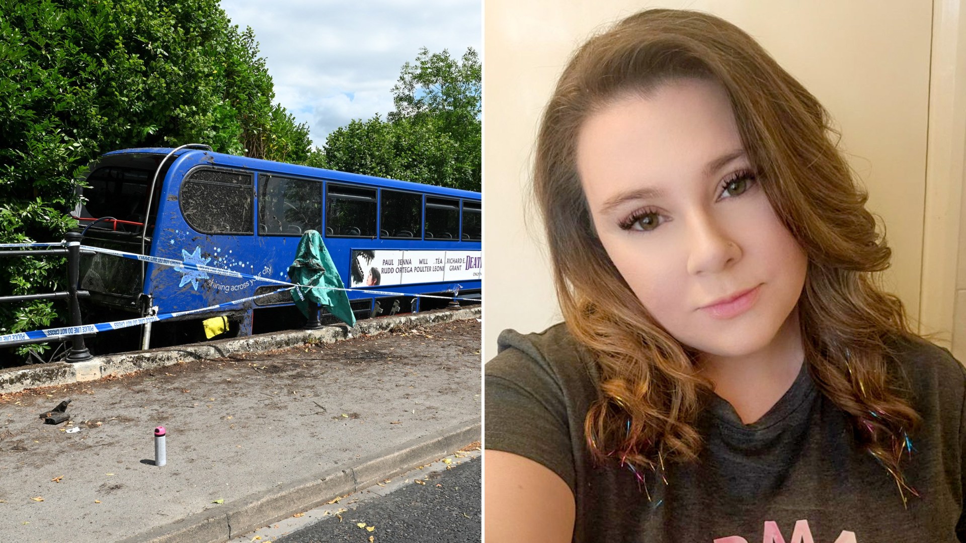 Ambulance worker rescues kids from sinking bus