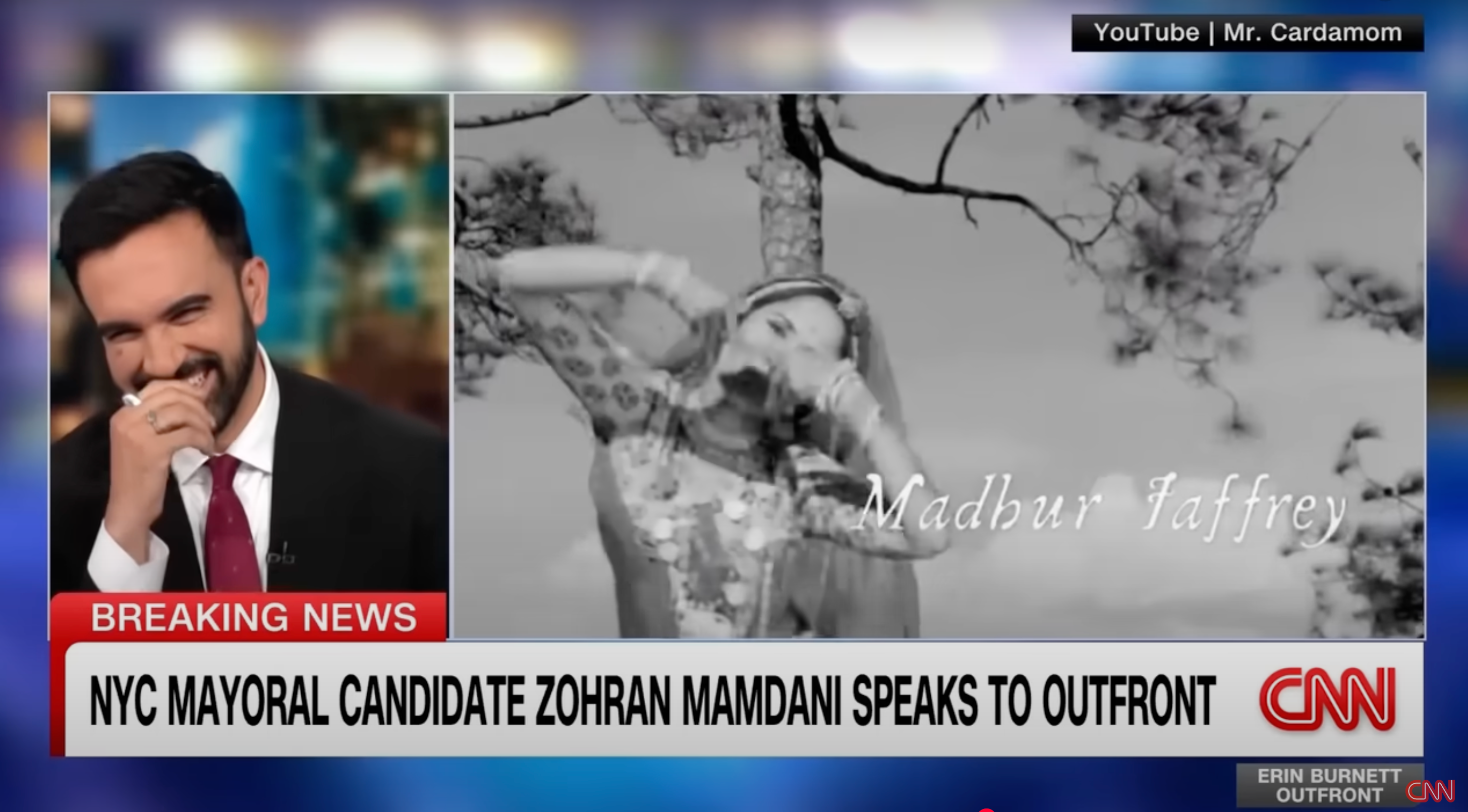 Zohran Mamdani’s cringe moment as CNN’s Erin Burnett makes him watch ...