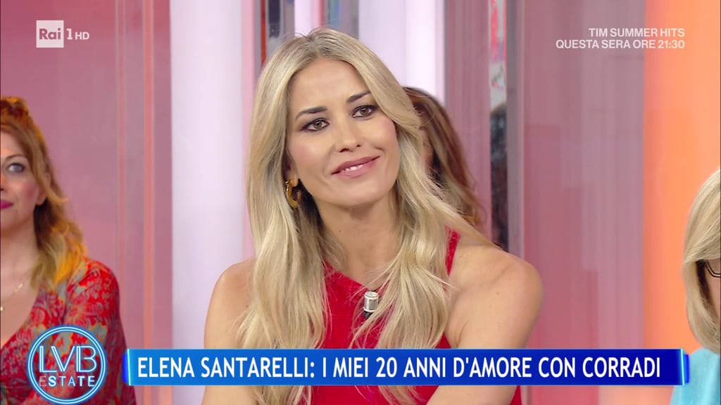 Elena Santarelli: "Con Bernardo è il vero amore" - La volta buona 27/06 ...