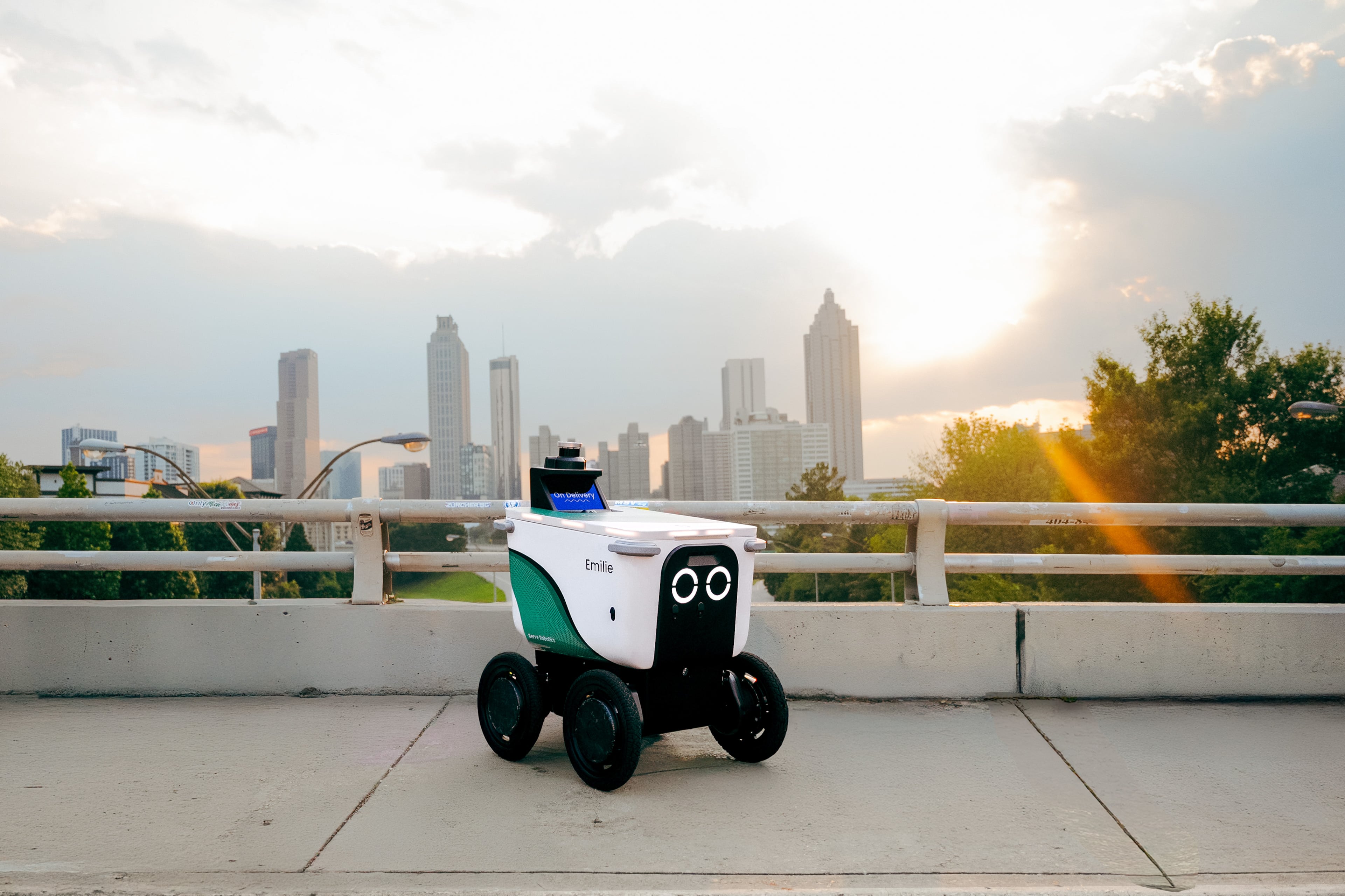New bill may put regulations on food delivery robots in Atlanta