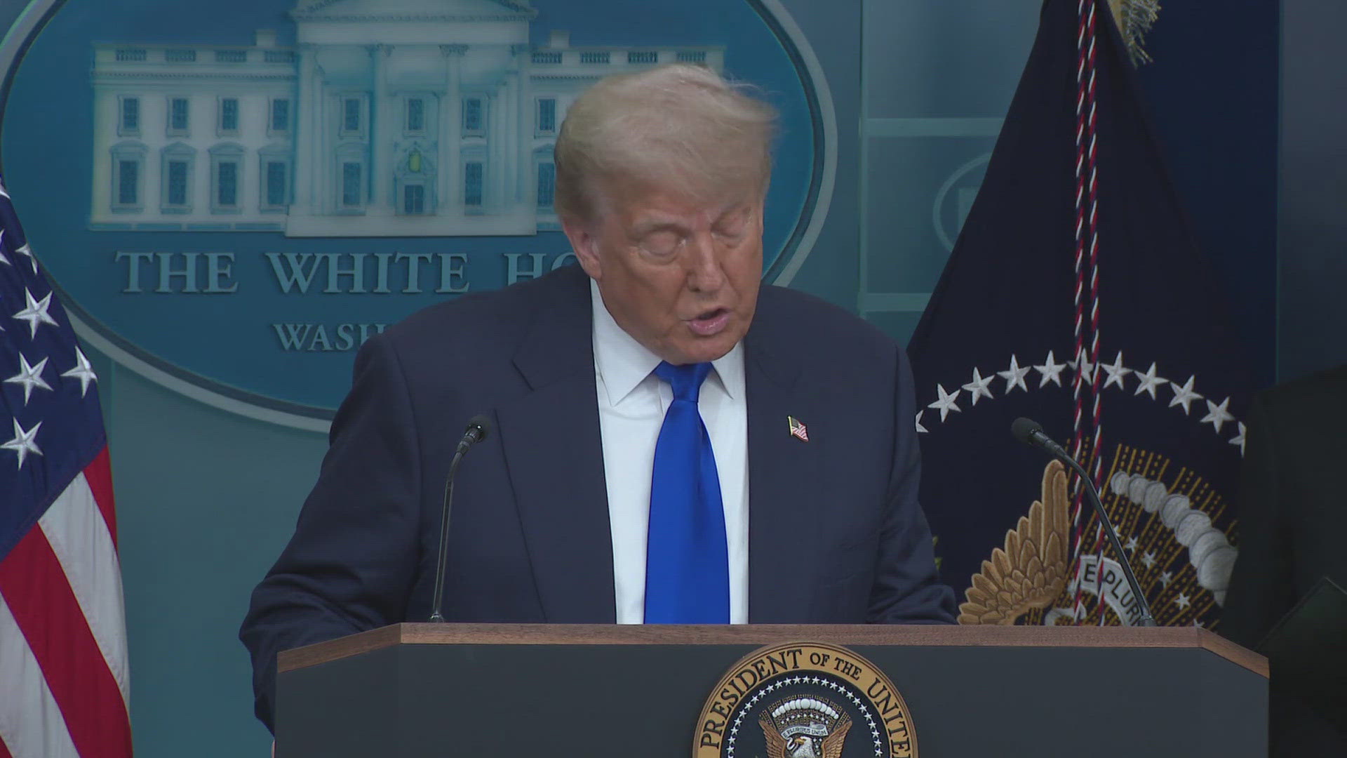 President Trump reacts to SCOTUS' injunction ruling