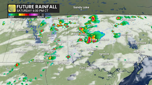 Severe storms, supercells build on the Prairies on Friday
