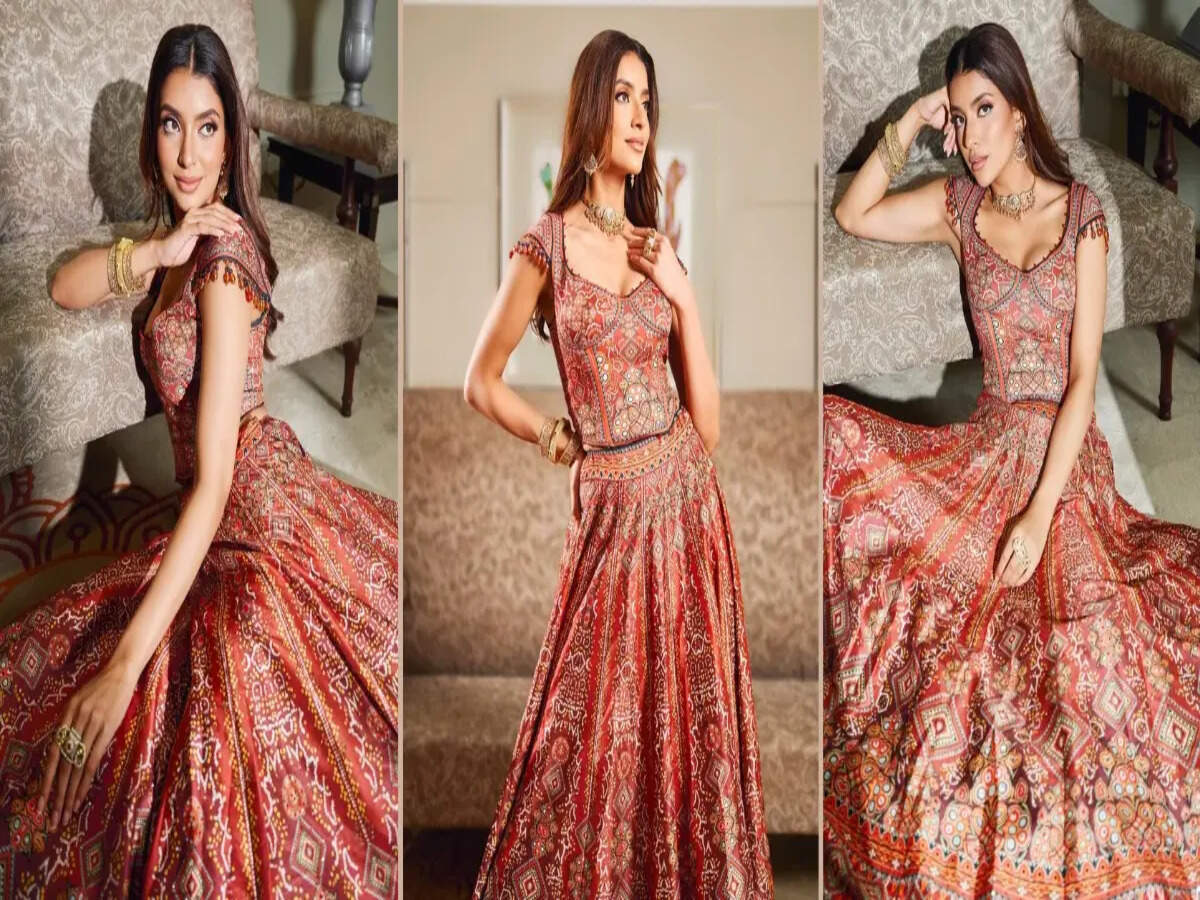Ayushree Malik’s Lookbook: A Fusion of Glitz and Glamour at Miss ...