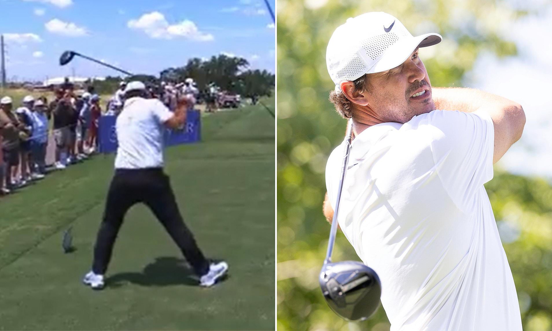 LIV Golf star withdraws due to 'illness' after smashing tee box in ...
