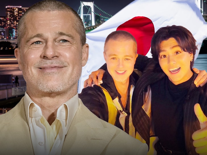 Brad Pitt Plays Arcade Games in Japan Amid L.A. House Burglary