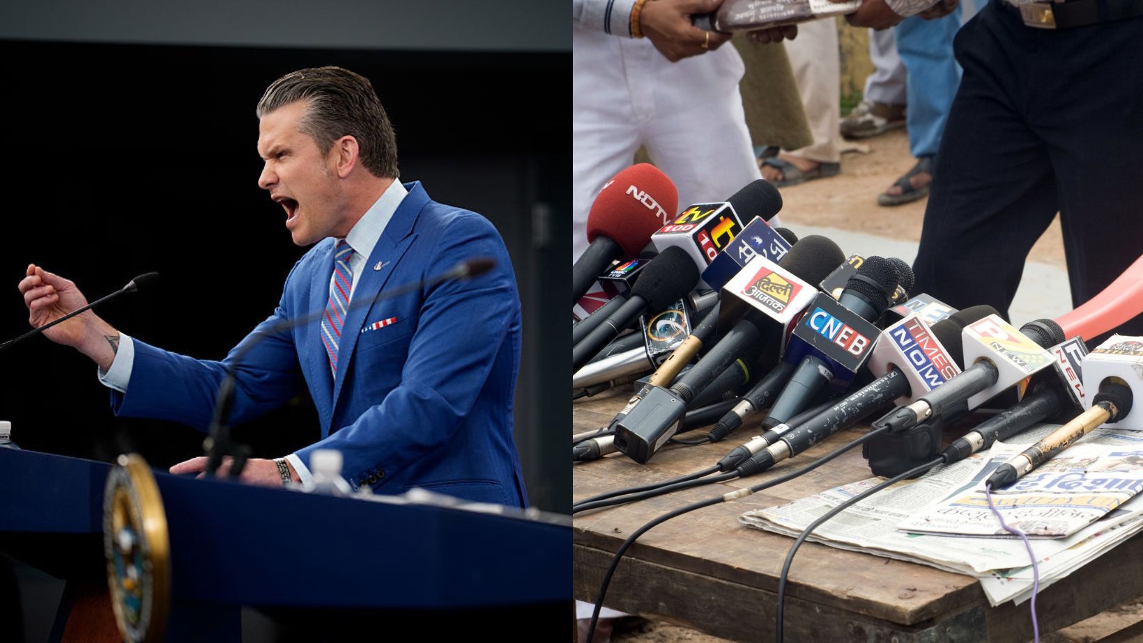 An angry Pete Hegseth claims “resounding success” in Iran and blames ...