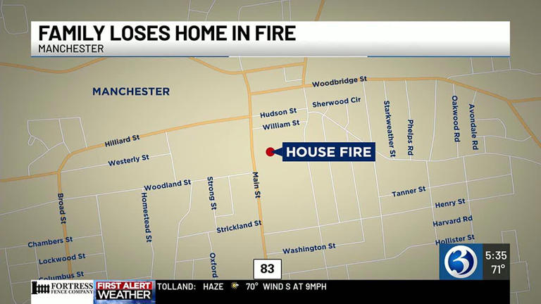 Fire breaks out in Manchester building