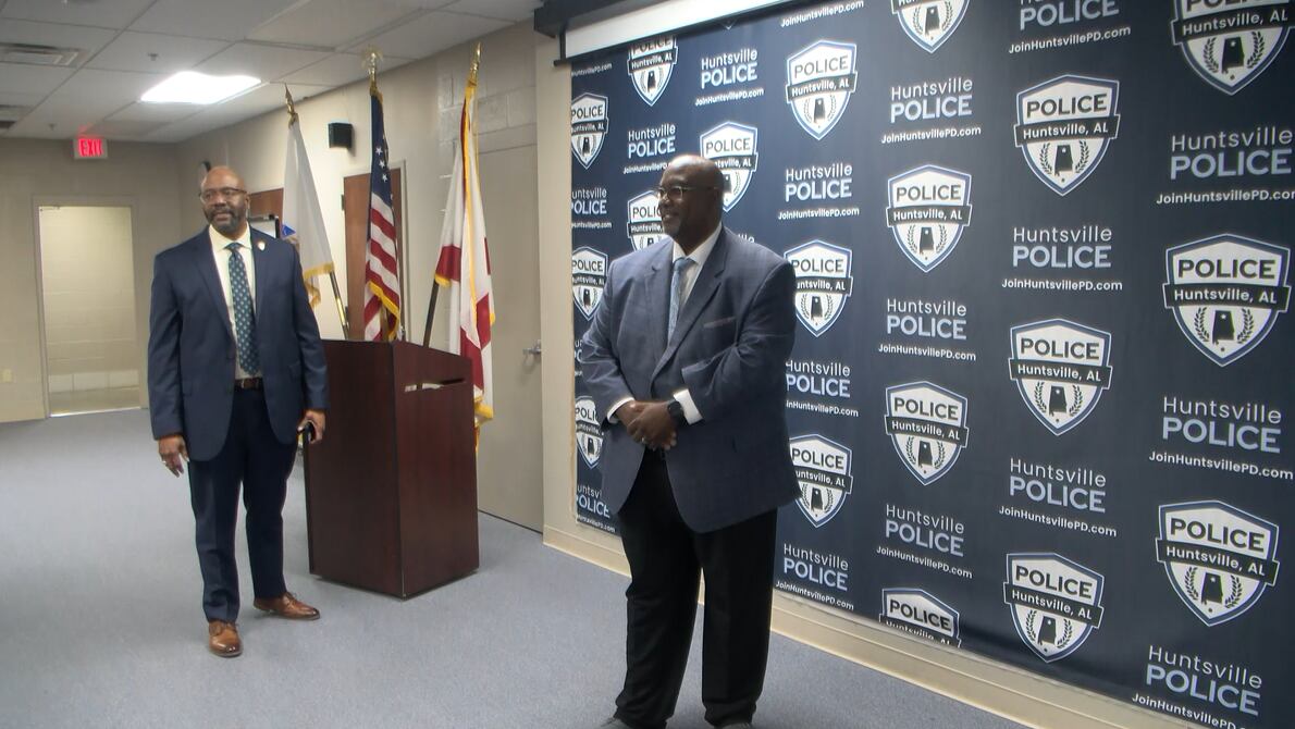 Huntsville Police Department celebrates Captain Jeffery Rice’s retirement