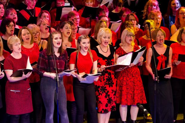 Choir of 100 voices to raise the roof at rock concert in Scarborough