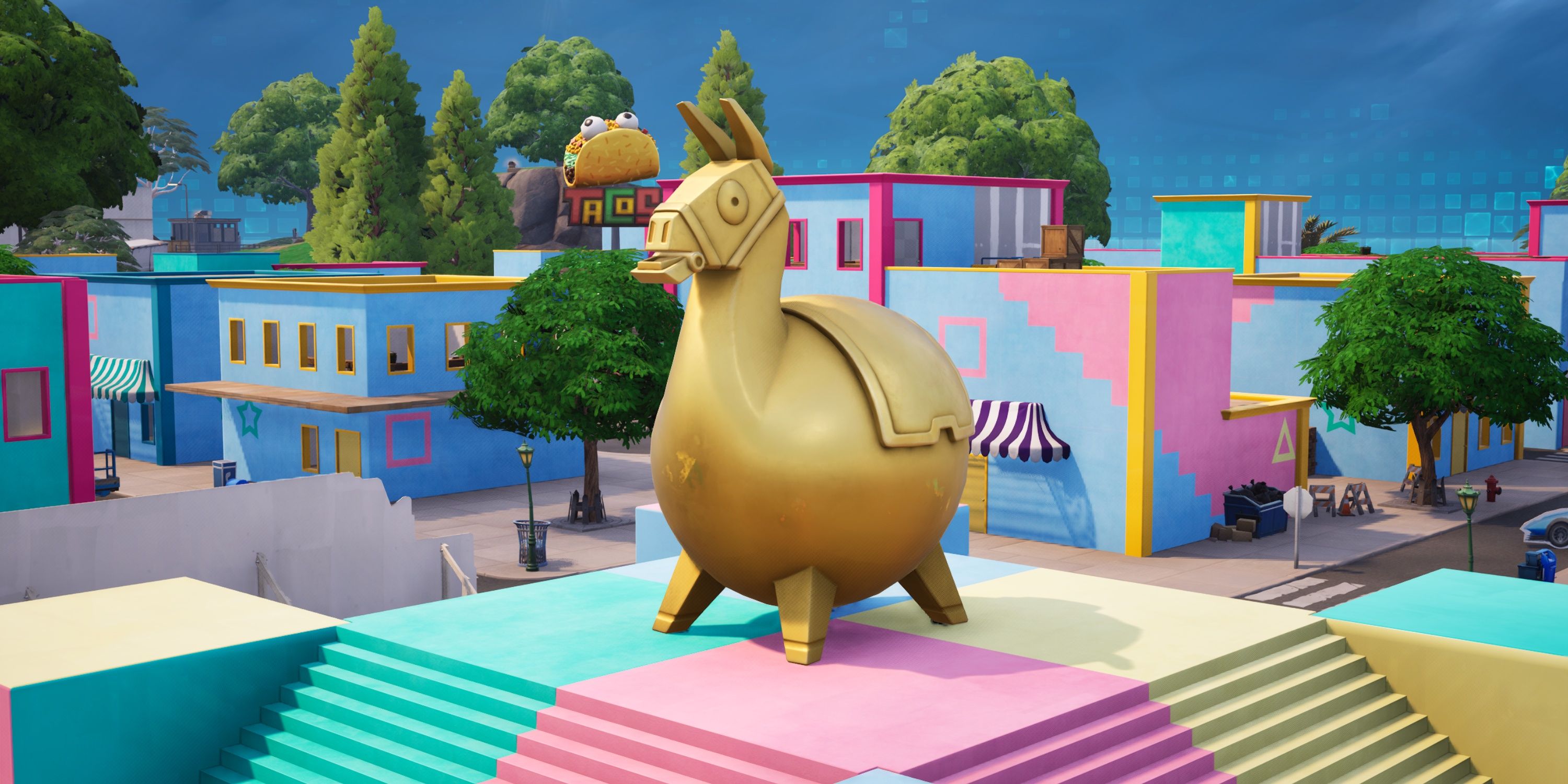 How to Unlock the Gold Llama in Fortnite x Squid Game