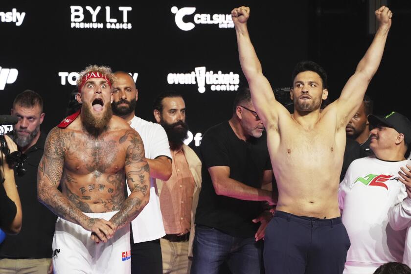 Julio César Chávez Jr. and Jake Paul insist their bout is not staged ...