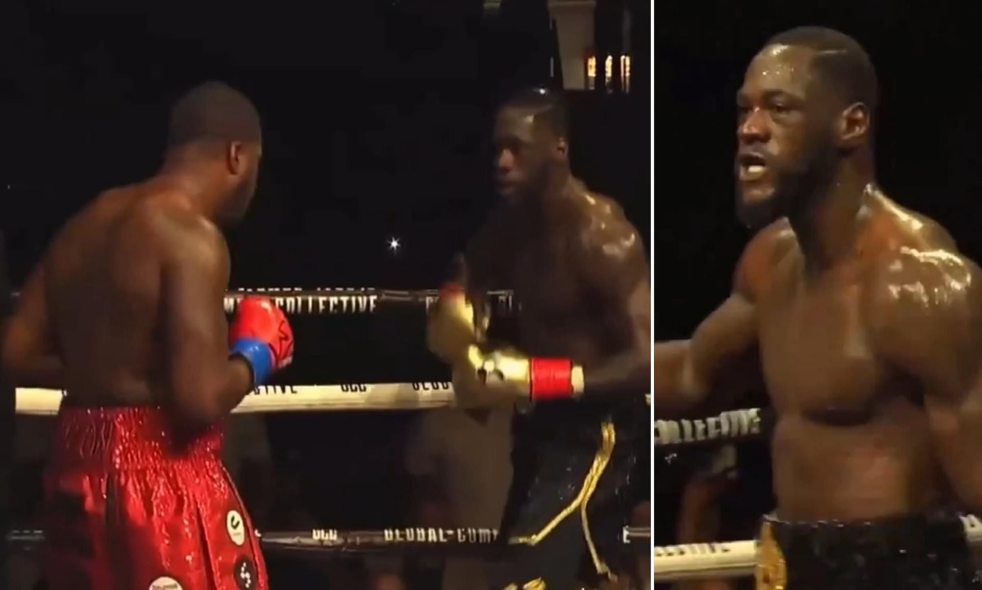 Deontay Wilder wins his first fight in three years with stoppage of ...