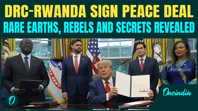 "Glorious Triumph" Trump Hails ‘Historic’ Peace Deal Between DR Congo ...
