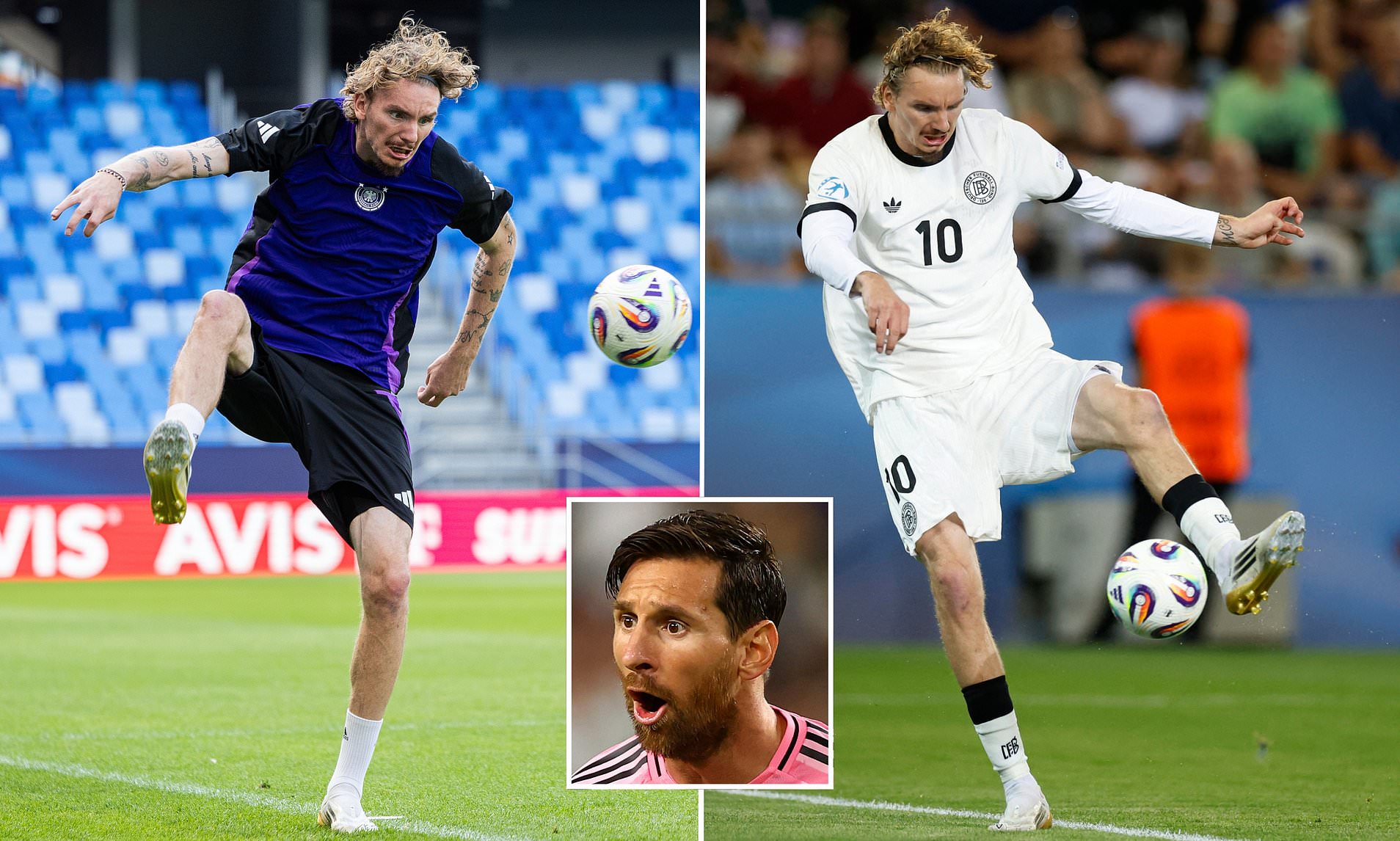 Meet Germany's 'two-metre Messi' aiming to fire his nation to U21 glory ...