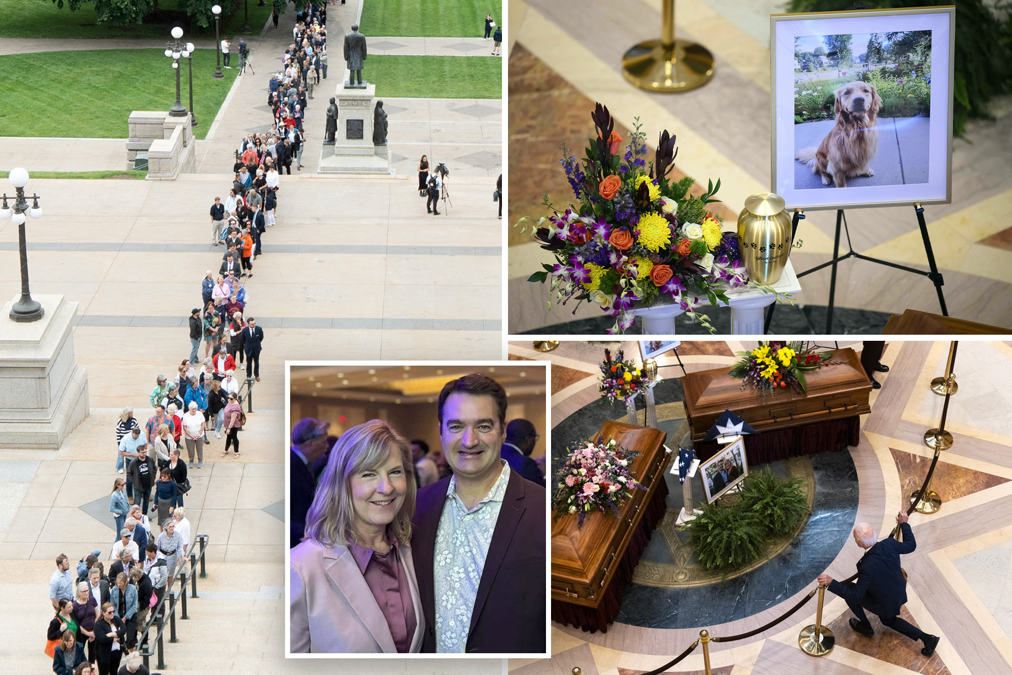 Assassinated Dem Rep. Melissa Hortman, husband lie in state alongside ...