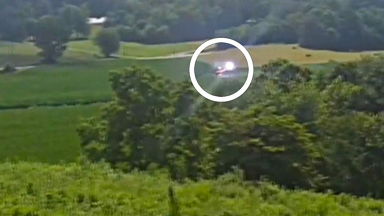 Helicopter hits power lines and crashes while spraying crops in Kentucky