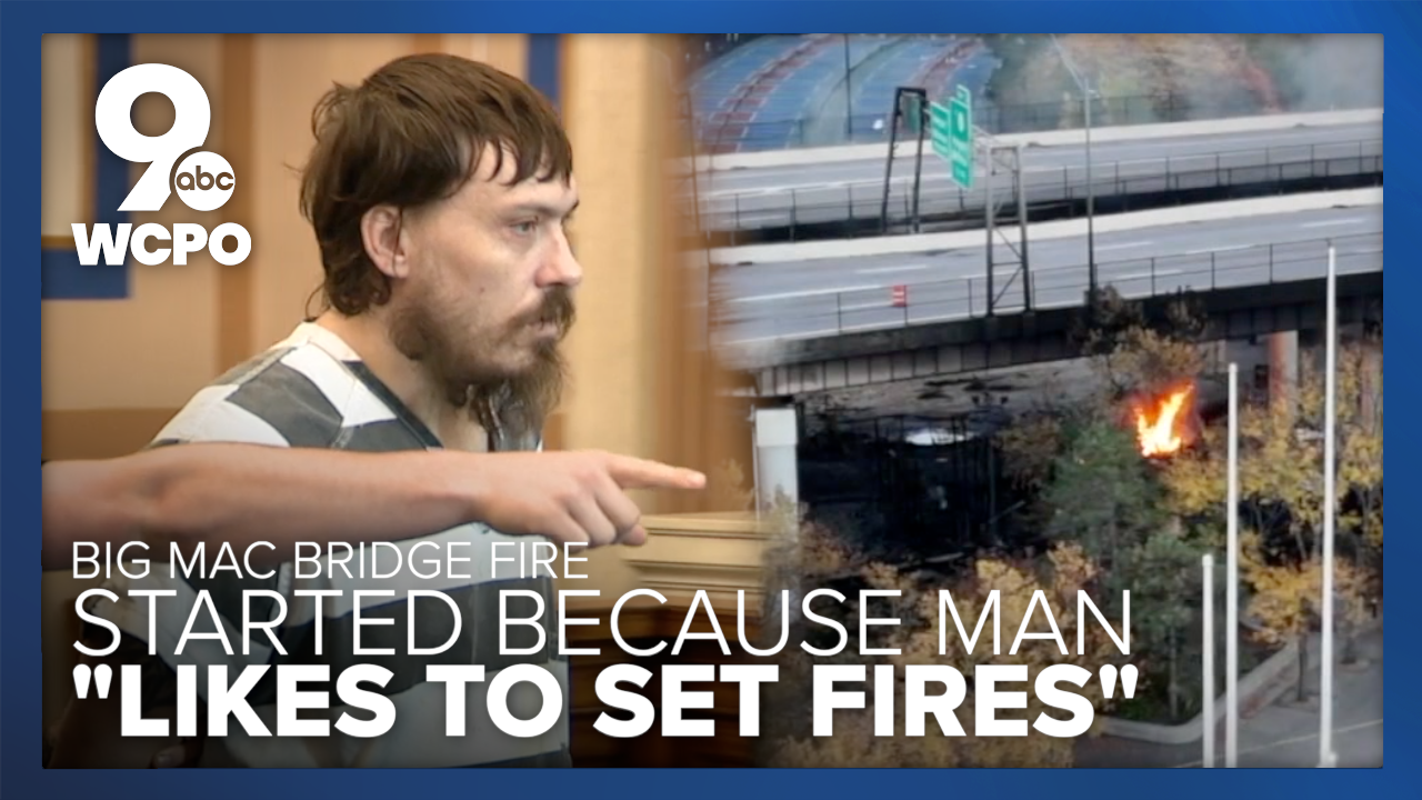 Cause revealed for Cincinnati bridge fire