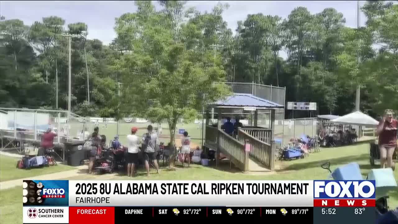Teams battle it out at 8U Alabama State Cal Ripken Tournament in Fairhope