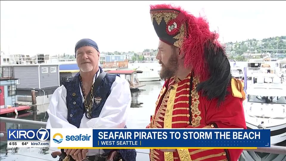 VIDEO: Seafair pirates to storm the beach