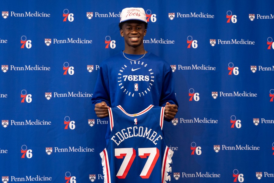 Philadelphia introduces V.J. Edgecombe