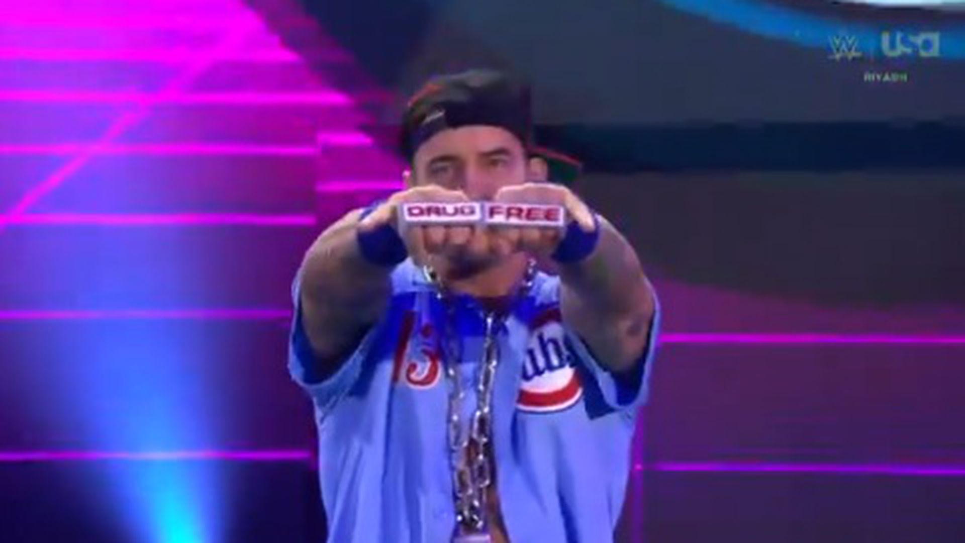 CM Punk comes out as the Doctor of Thuganomics and is cheered in Saudi ...