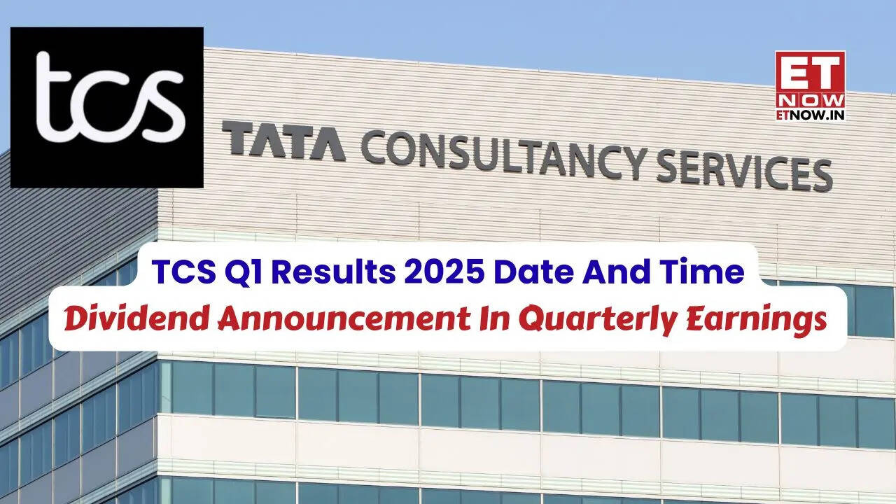 TCS Q1 results 2025 date and time: Dividend announcement in quarterly ...