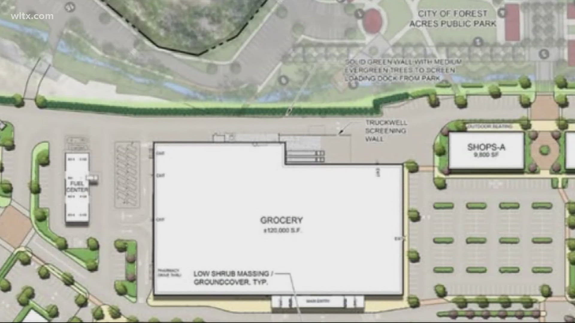 What businesses might come to Forest Acres?