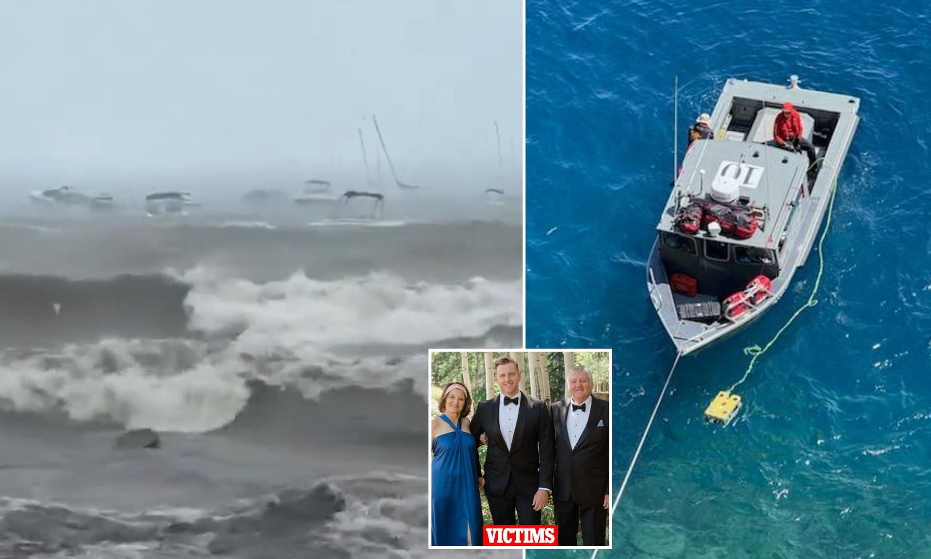 Survivors of boating disaster credited for life-saving decision after ...