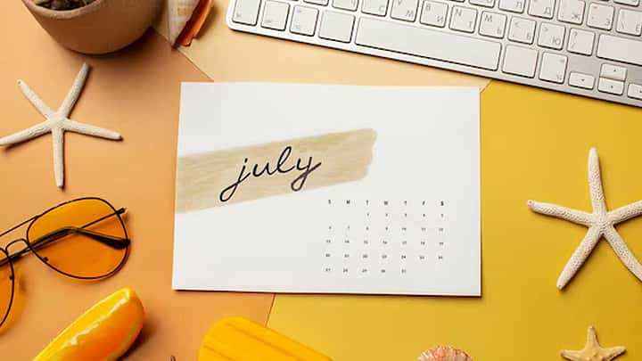 July Calendar 2025: 4th Of July To Kargil Vijay Diwas, Check Full List ...