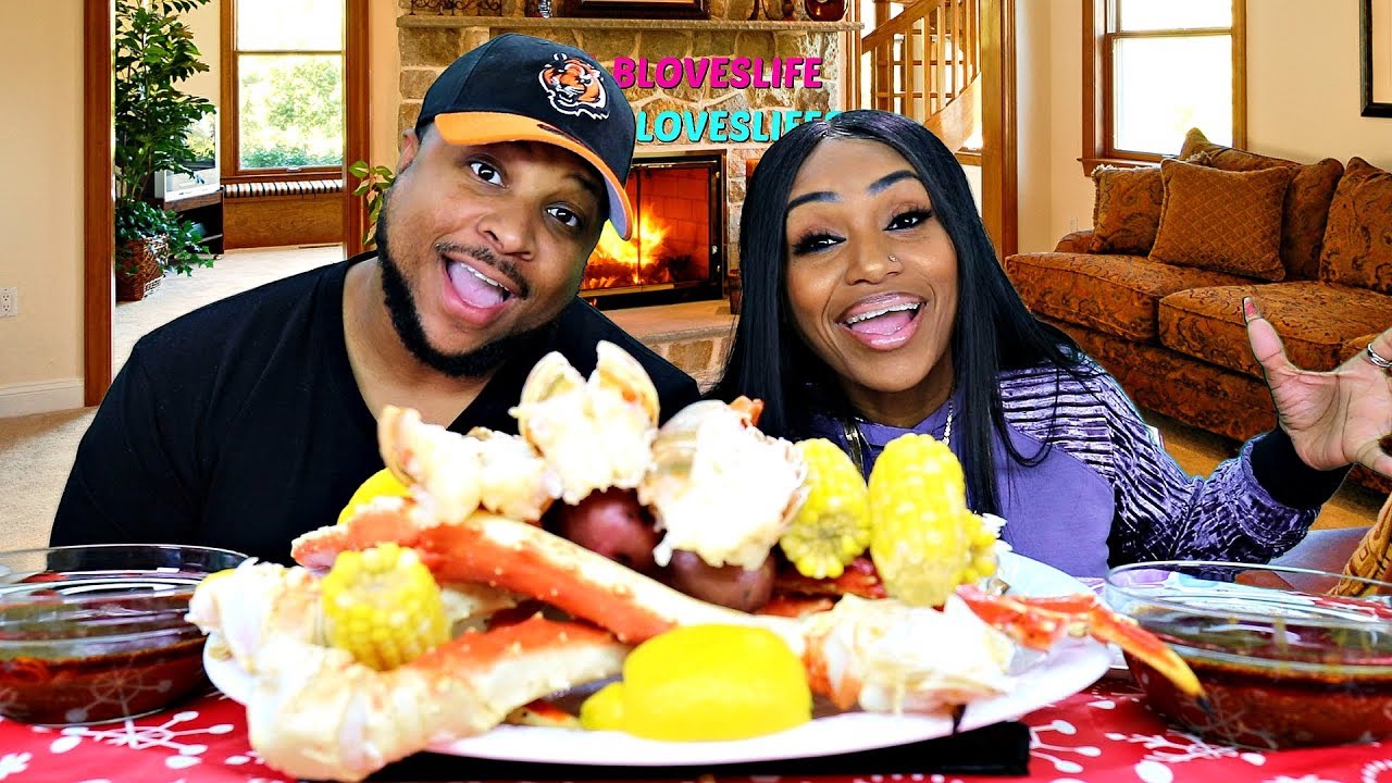 Cincinnati crab boil at home with my husband