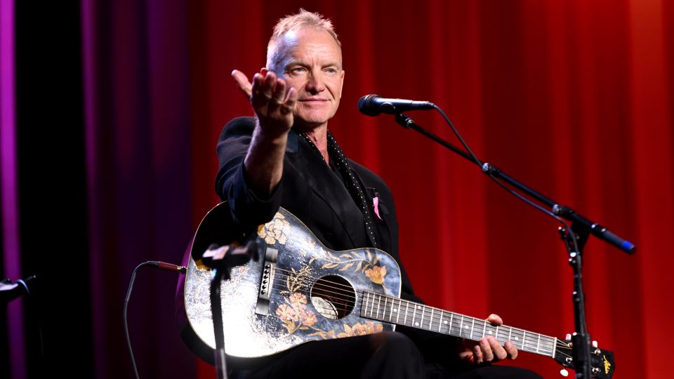 Sting performs ‘Every Breath You Take’